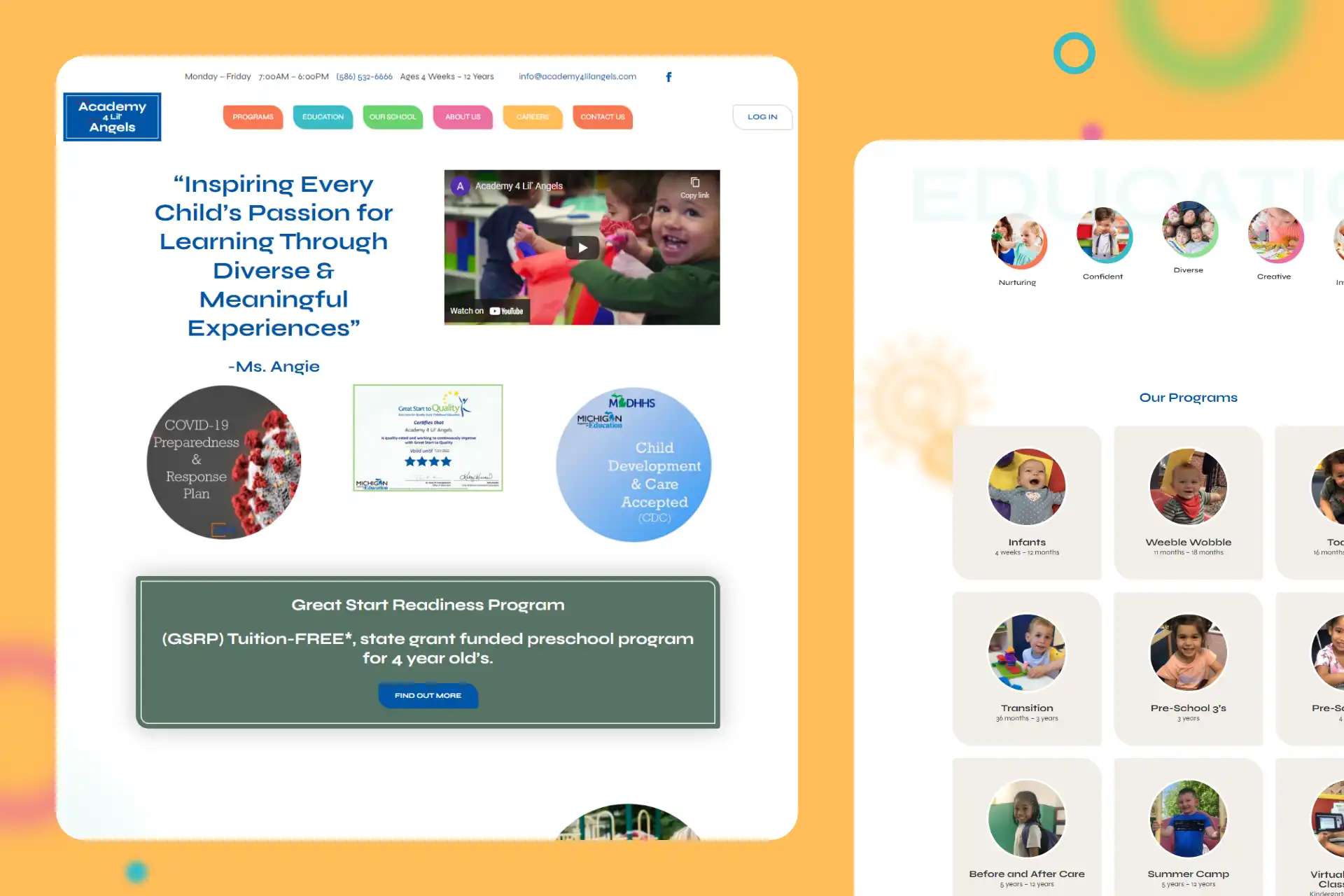 Academy 4 Lil Angels | LCMS Digital Solutions